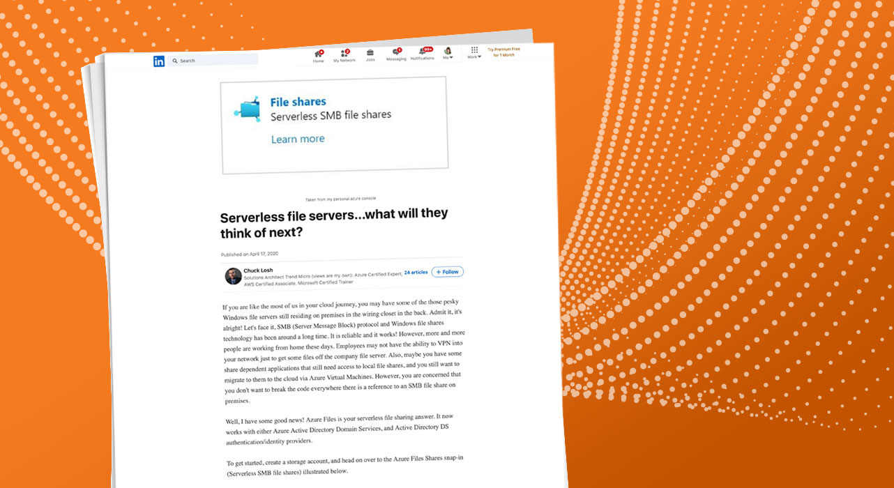 How To Create Serverless File Sharing With Azure Files